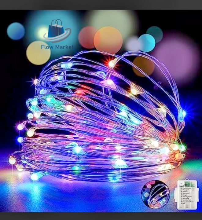 Chilli Milli 10Ft 30LEDs Mini Fairy Lights Battery Operated - String ...