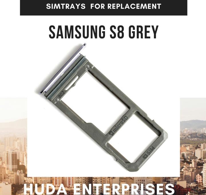 Samsung Galaxy S8 Dual SIM Card Tray & Micro SD Card Slot Holder | Daraz.pk