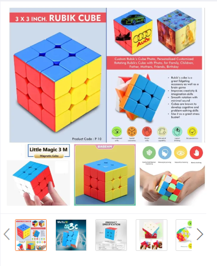 Rubiks Cube 3x3 Puzzle Toy | Daraz.pk