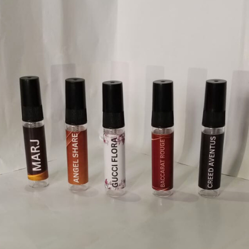 Perfume Tester Kit – Set of 5 Pocket-Sized 5ml Spray Bottles | Long ...