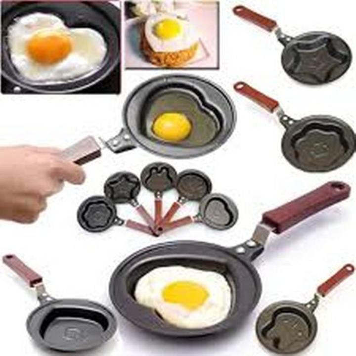 New Shape Mini Egg Frying Omelete Fry Pans Non Stick - 01 Piece | Daraz.pk