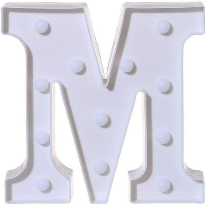 Light Up Letters,SMYTShop Warm White LED Letter Light Up Alphabet ...