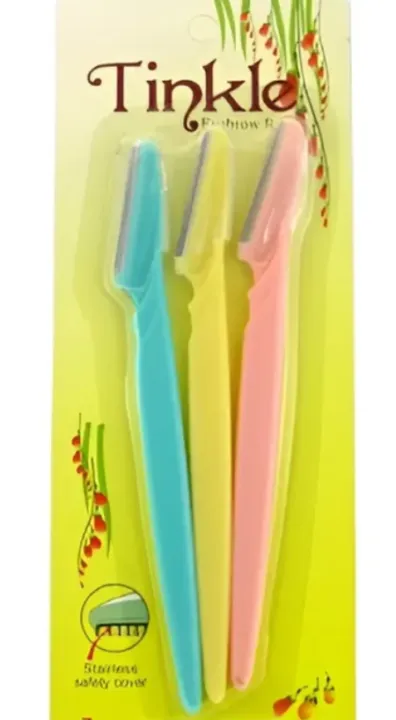 Pack of 3 Korean Twinkle Tinkle Eyebrow Razor- Facial Hair Remover | Daraz.pk