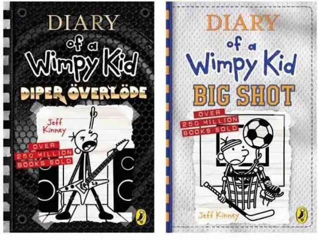 PACK OF 3 BOOKS SETDiary of a Wimpy Kid: Big Shot (Book 16) By Jeff ...
