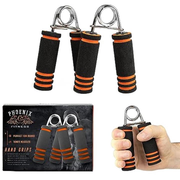 Hand Grip Strengtheners - Hand Grips Exercises with Foam Gripper ...