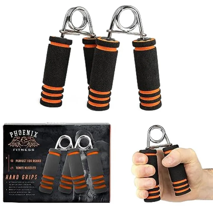 Hand Grip Strengtheners - Hand Grips Exercises with Foam Gripper ...