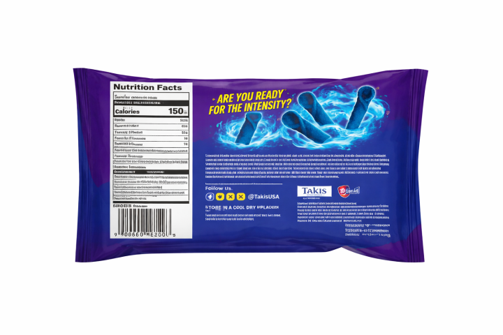 Takis Blue Heat Mini Rolled Tortilla Chips | Extreme Spicy Chili Flavor ...