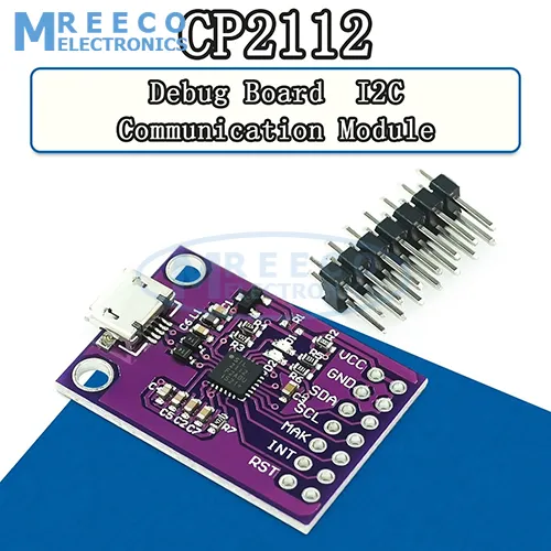 CP2112 Debug Board USB to SMBus I2C Communication Module 2.0 MicroUSB ...