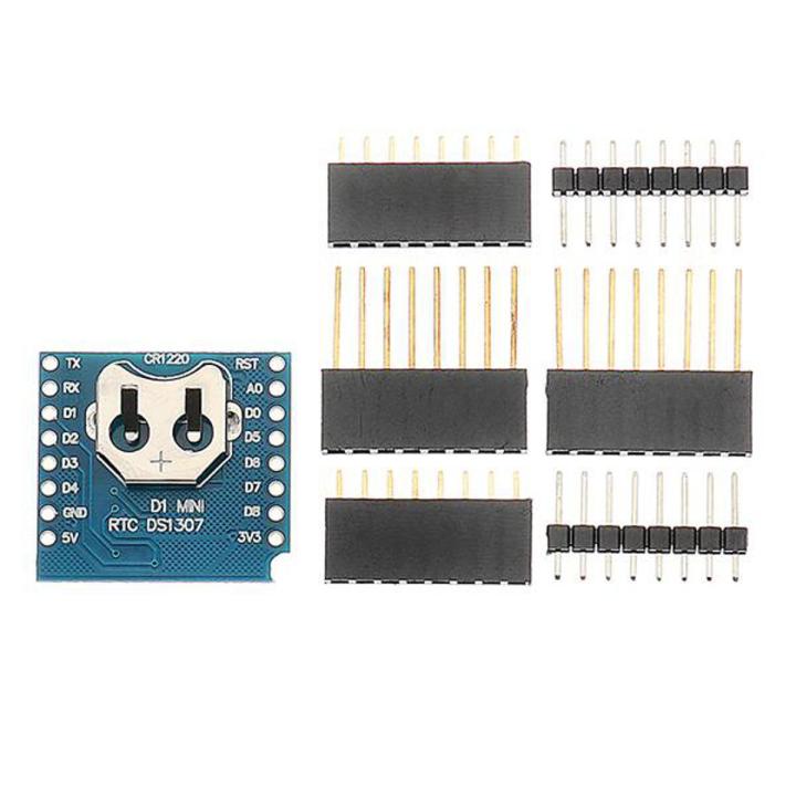 Wemos RTC DS1307 Tools DIY Real Time Clock + Shield For WeMos D1 Mini ...