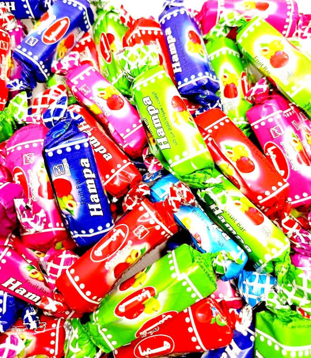 25 Pcs Hampa Fruity Bar – Juicy, Tangy & Delicious Imli Candy Fruit ...