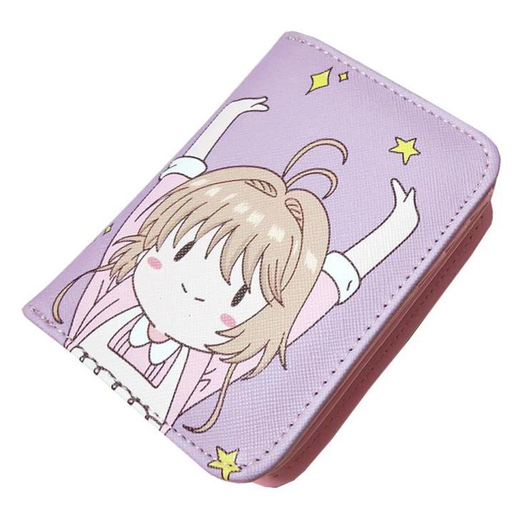 【happy one】Cardcaptor Sakura Women Card Captor Sakura Short Zipper ...