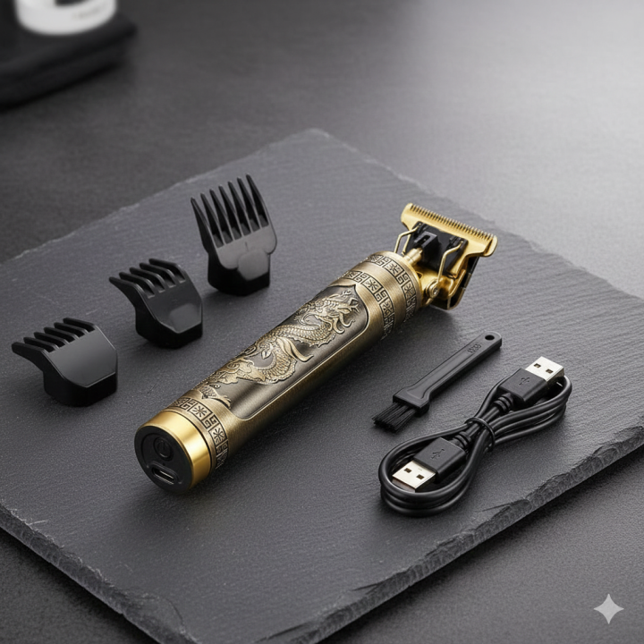 Original T9 Vintage Metal Body Hair Trimmer – Dragon Design ...