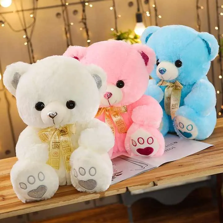 Stuffed Plush Teddy – 10” Loveable Gift for Any Occasion | Daraz.pk