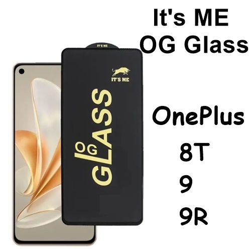 Oneplus 8T , 9 , 9R OG Glass Protector HD Plus Super Tuff Screen Glass ...