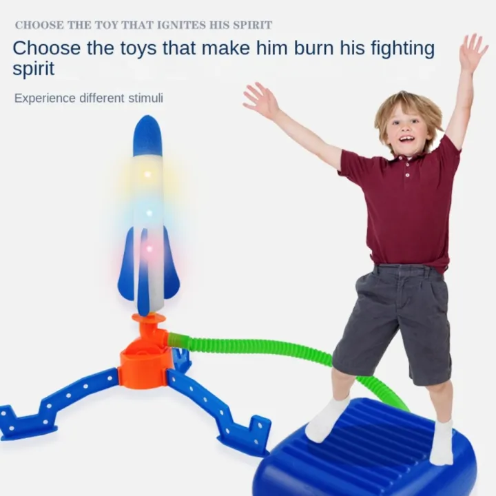 Boys and Girl Outdoor Children Parent Child Interaction Air Rocket ...