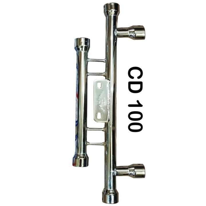 double safe guard / Crash guard / leg guard for honda Pridor / Cd 100 ...