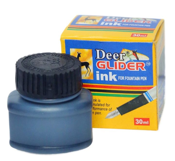 443745501 Deer Glider Fountain pen Ink (30ml) Ink In Leak Proof Plastic ...