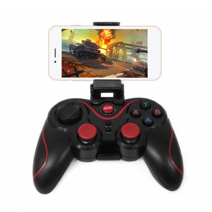 Wireless Controller Gamepad Wireless Gamepad Mobile Holder Game ...