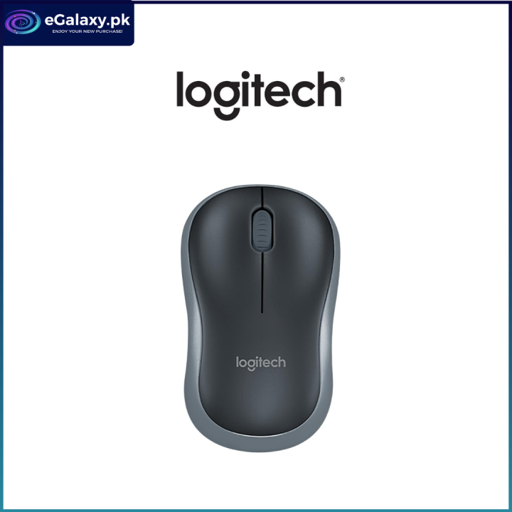 Logitech M185 Swift Grey Wireless Mouse – Smooth, Reliable, and ...