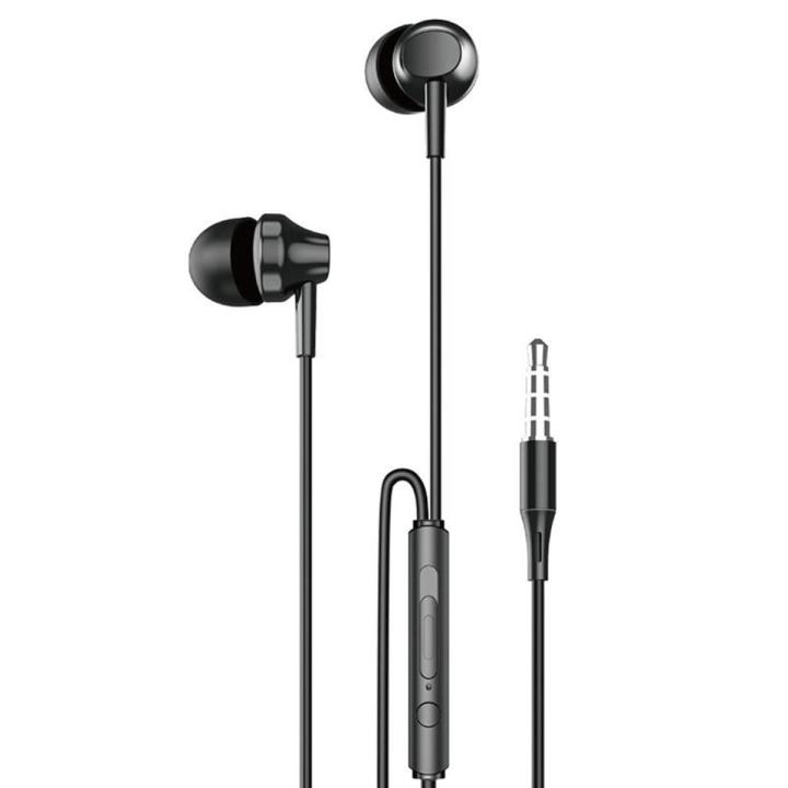ROCK SPACE ES01 EARPHONE WITH 3.5MM AUDIO JACK STEREO HEADSET | Daraz.pk