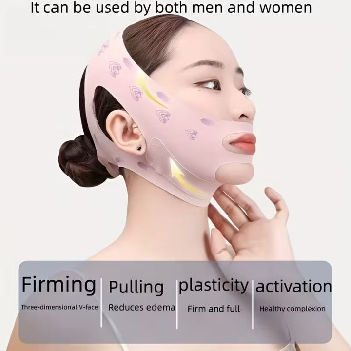 Face Slimming Belt / Face Slimmer Tool | V Shape Face Slimming Mask ...