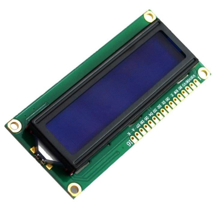 1602 (16x2 LCD) Character LCD Blue Back light Display With PCF8574T IIC ...