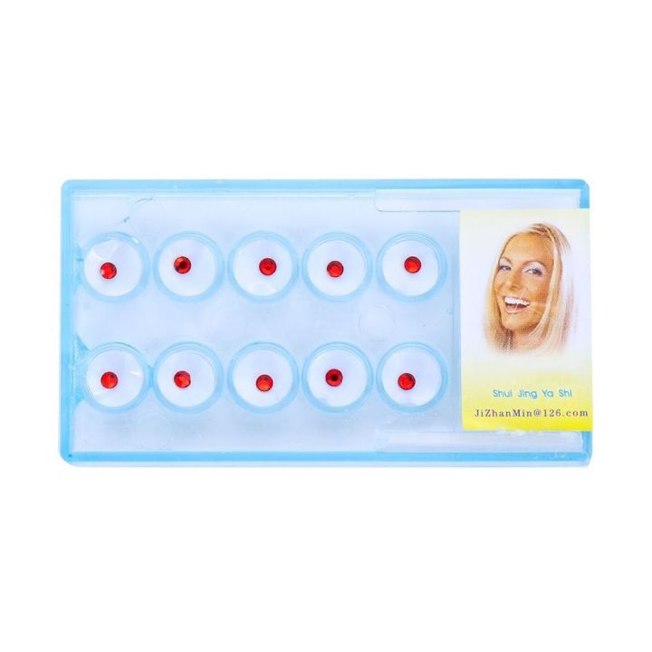 10pcs/Box 2mm Manicure with Box Dental Teeth Decorations Gem Decor ...