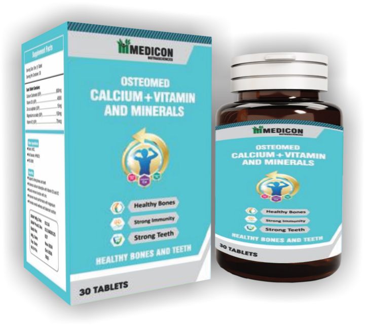 "Osteomed Advanced Calcium Plus Vitamin D3 and Essential Minerals ...