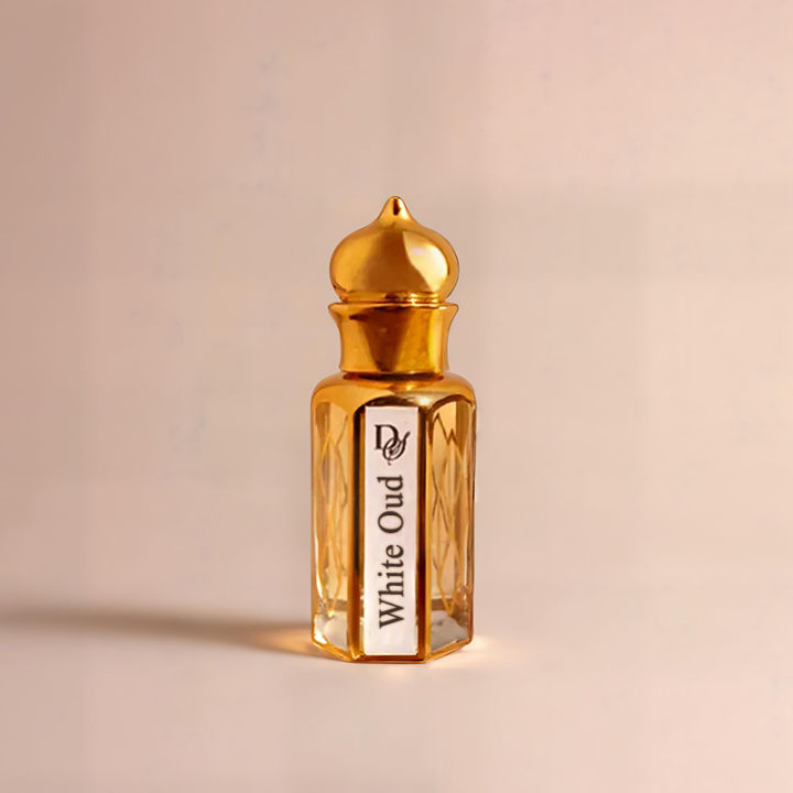 White Oud Attar 12ml | Non-Alcoholic Original Concentrated Perfume Oil ...