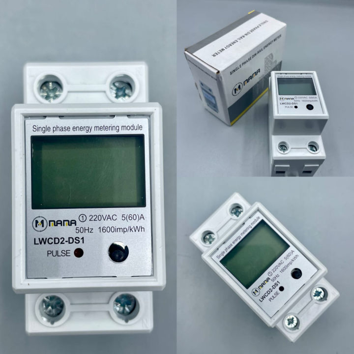 Electric Meters Voltage Display Digital Display Multifunctional Safety ...