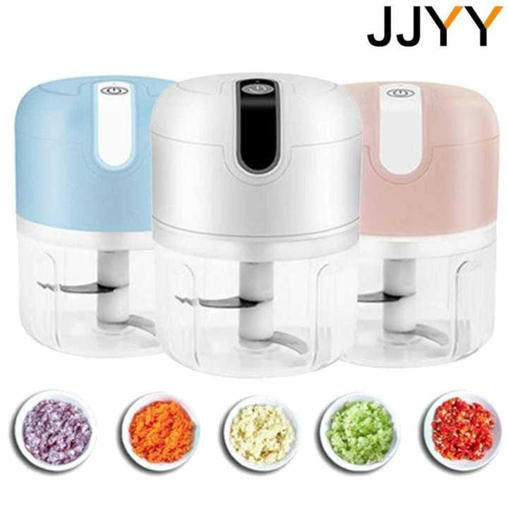 Portable Wireless Mini Electric Food Chopper - USB Rechargeable - 250ml ...