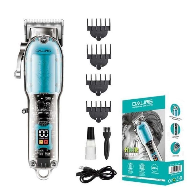 Transparent Visible Body Hair Cutting Machine Cordless Shaver Trimmers ...