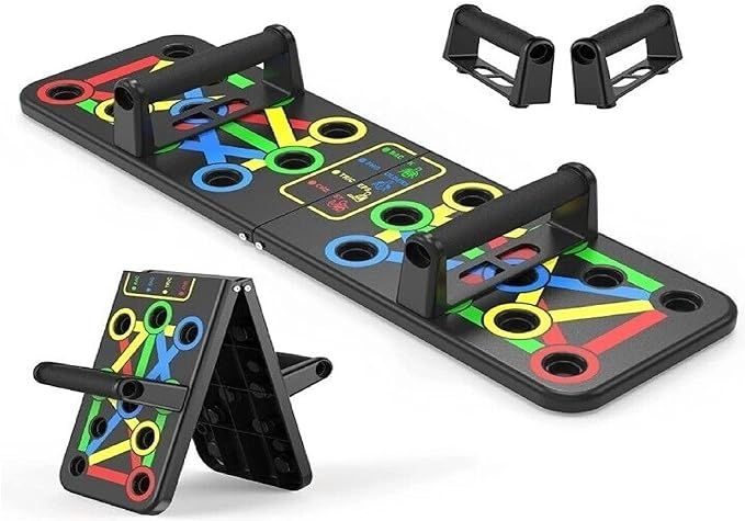 FITNESS Push Up Board System, 12 in 1 Body Building Exercise Tools ...