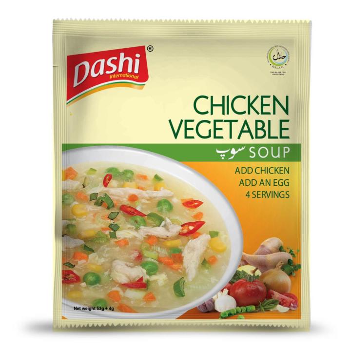 Dashi Chicken Vegetable Soup 53gm Sachet | Daraz.pk