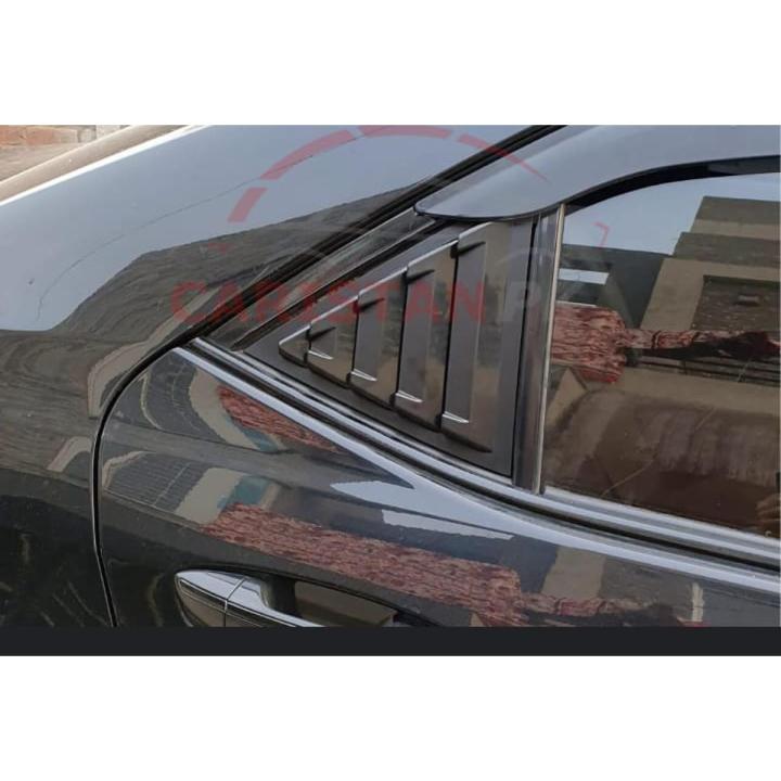 Toyota YARIS 2021-2022 Rear Window Quarter Louvers | Daraz.pk