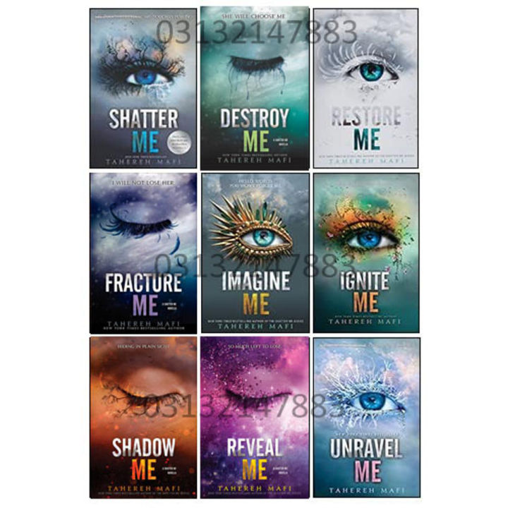 Shatter Me Series Collection 9 Books Set By Tahereh Mafi | Daraz.pk