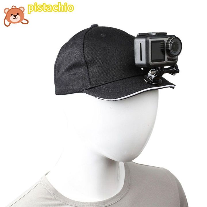PISTA Cap Mount Action Camera Holder Head Strap Hat Mount | Daraz.pk