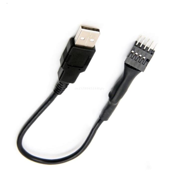 9pin Usb Header To Usb Cable Usb 2.0 Type A Male To 9 Pin Male ...