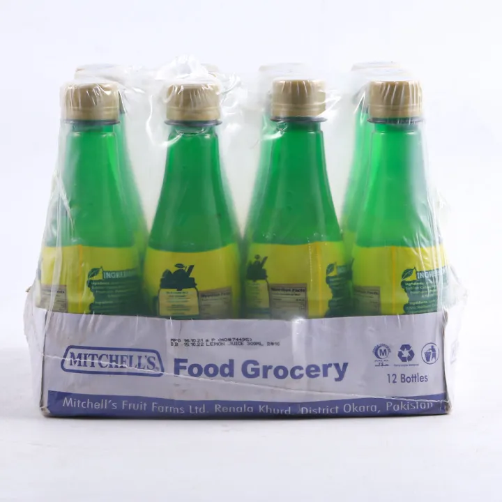 Alfatah Mall MITCHELL'S LEMON JUICE 300ML- CARTON-AFP-000216698-CARTON ...