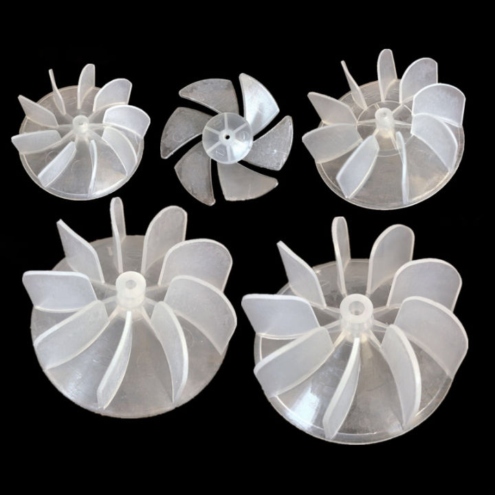 Small Power Mini Plastic Fan Blade 4/6 Leaves For Hairdryer Motor ...