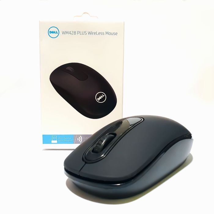 Dell WIRELESS MOUSE WM428+ | - 2.4GHz with USB Mini Receiver High Copy ...