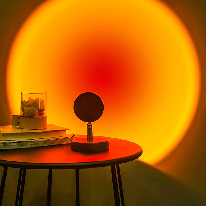 Sunset Lamp Live Lighting Night Light For Home Bedroom Background Wall ...
