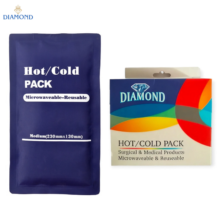 Hot and Cold Pain Relief Therapy Pack - Reusable Hot and Cold Ice Gel ...