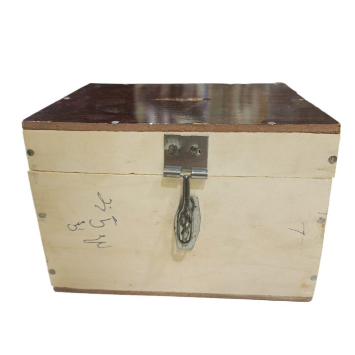 Customized money saver box made with wood permium designer Lock And ...