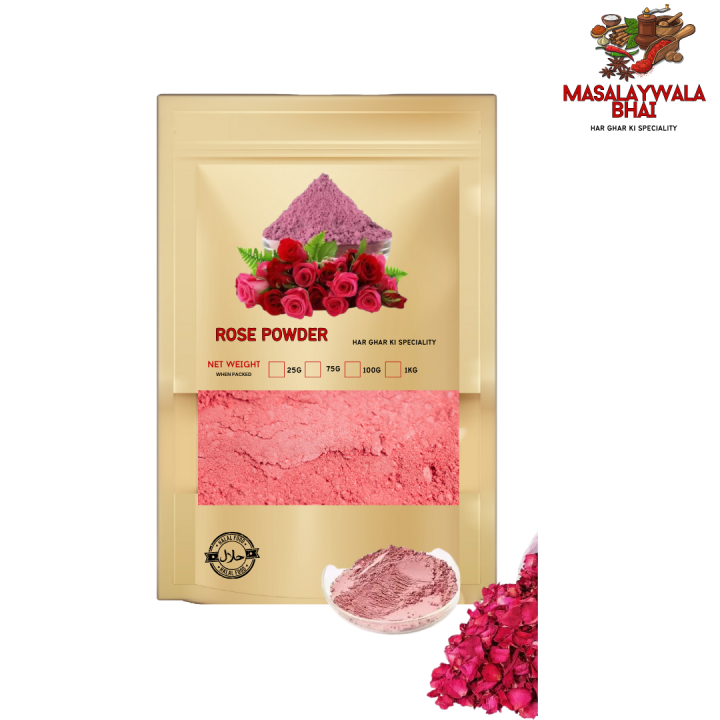 Dry Rose Flower Powder Gulab Powder 100/200/500 gram | Daraz.pk