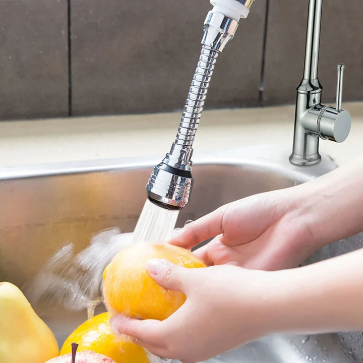 Universal Adjustable Flexible Turbo Flex Splash 360 Degree Swivel Tap ...