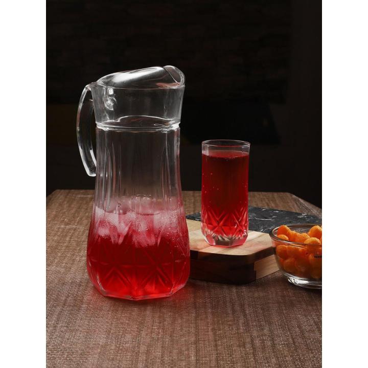 Luminarc 7pcs Plain Brighton Water Set | Daraz.pk