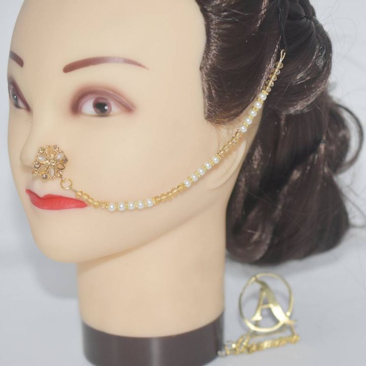 AntiquE Nose Chain Nath | Daraz.pk