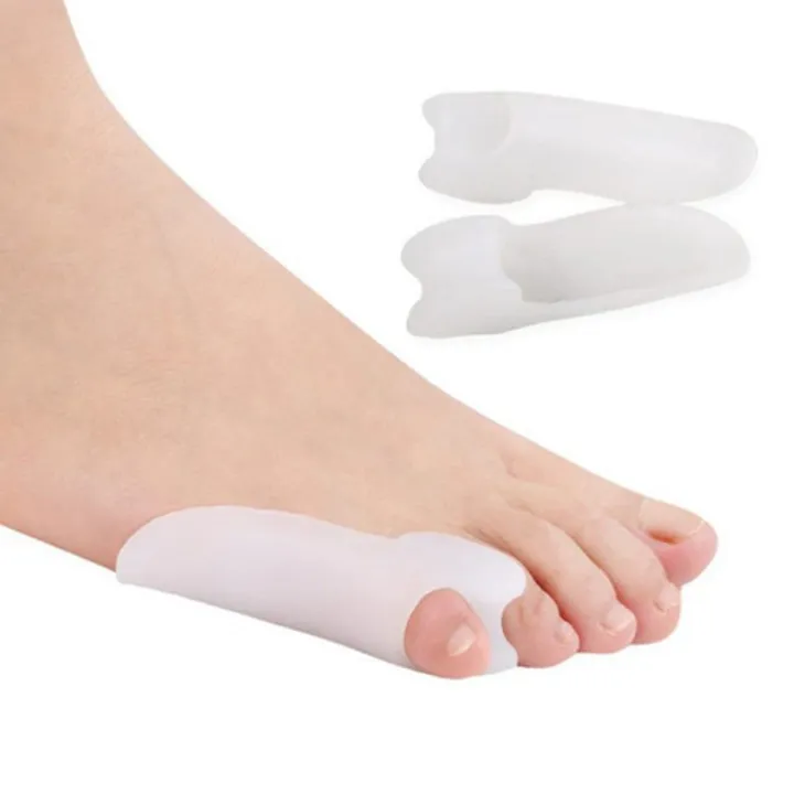 1Pair Little Toe Pinkie Foot Thumb For Daily Use Hallux Valgus Silicone ...