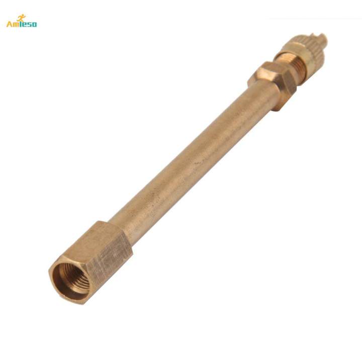 Tyre Valve Stem Extension Rod Copper Truck Lorry TWIN WHEEL 100 mm ...